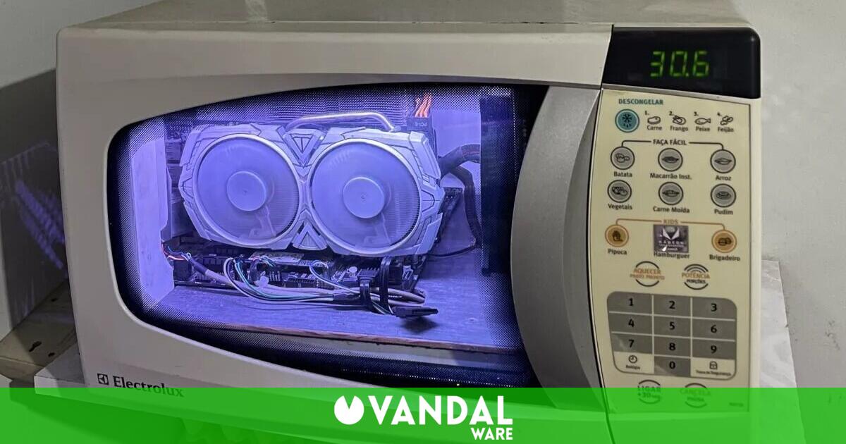 El PC Modding de los viernes: Microondas - Vandal Ware