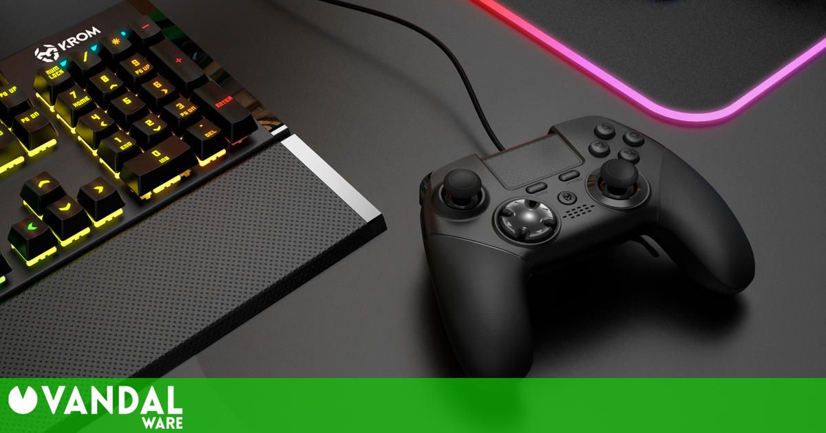 Krom presenta su mando Kaiser para PC, PS3 y PS4 - Vandal Ware