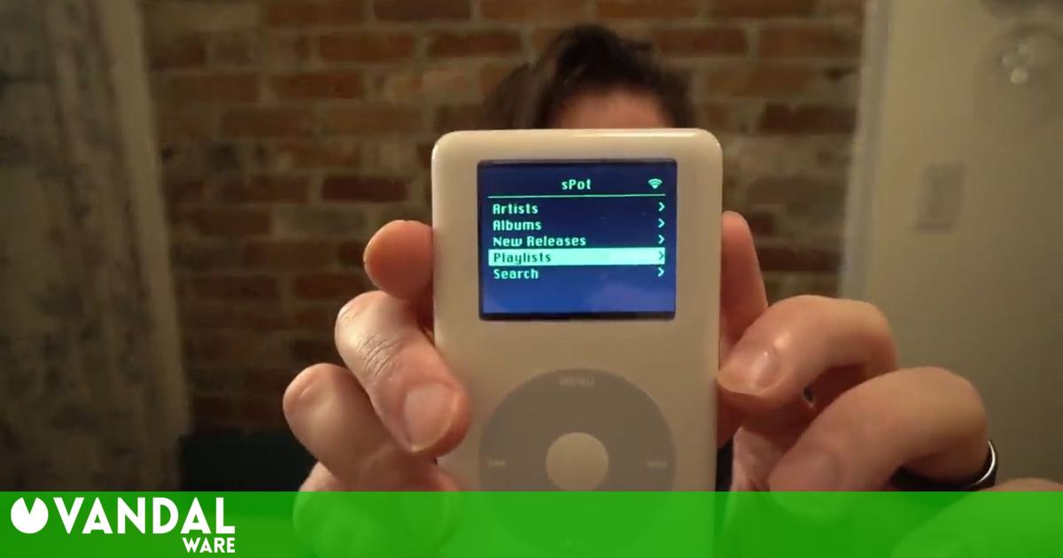 Convierten uno de los primeros iPod en un reproductor de Spotify ...