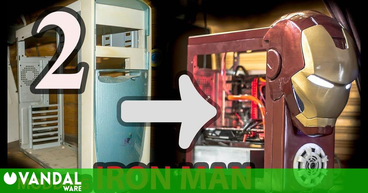 Transforma una vieja caja en un PC de Iron Man - Vandal Ware