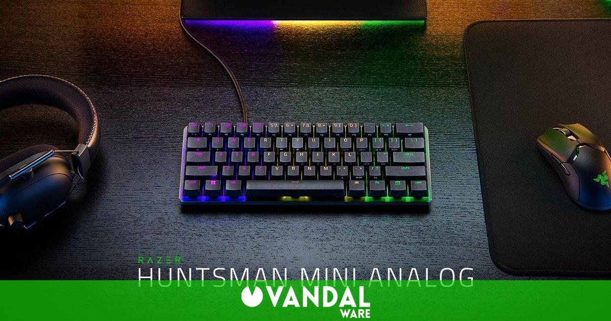 Razer lanza el teclado Huntsman Mini Analog con interruptores ópticos y ...