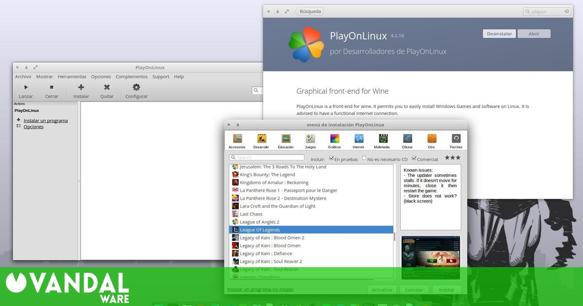 Qué es PlayOnLinux y cómo funciona en nuestro GNU/Linux - Vandal Ware