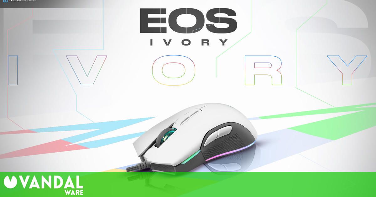 Newskill presenta su nuevo ratón para jugar EOS Ivory - Vandal Ware