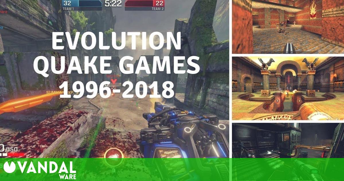 Así ha sido la evolución gráfica de la saga Quake - Vandal Ware