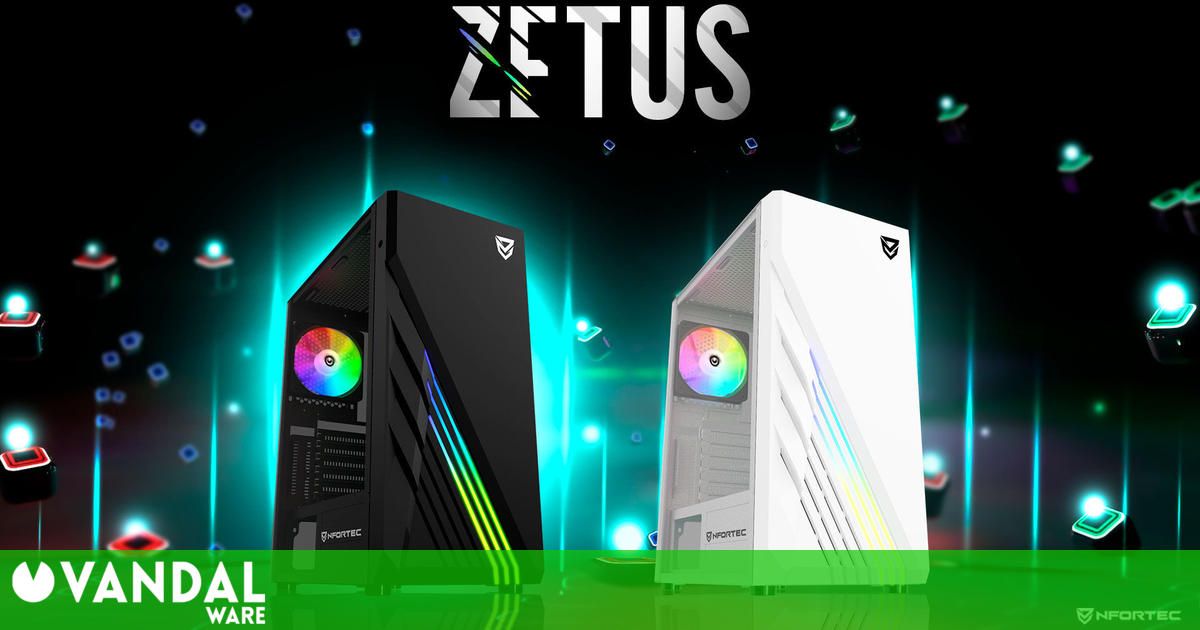 Zetus es la nueva torre de Nfortec con formato ATX y tecnología A-RGB ...