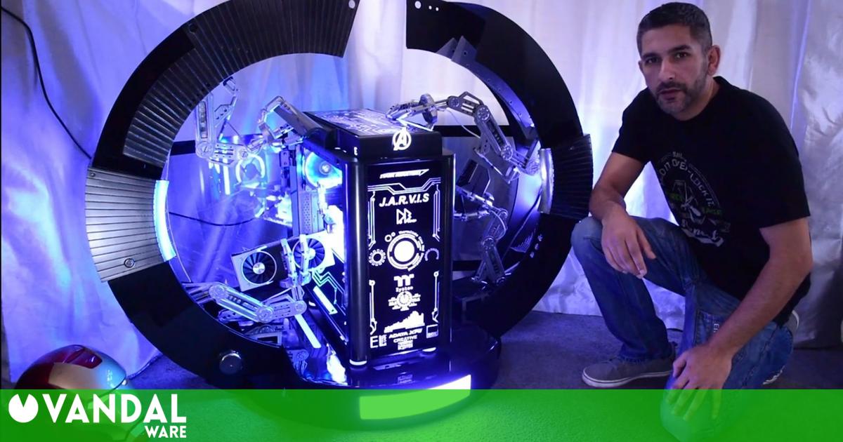 El PC Modding de los viernes: J.A.R.V.I.S. de Iron Man, convertido en ...