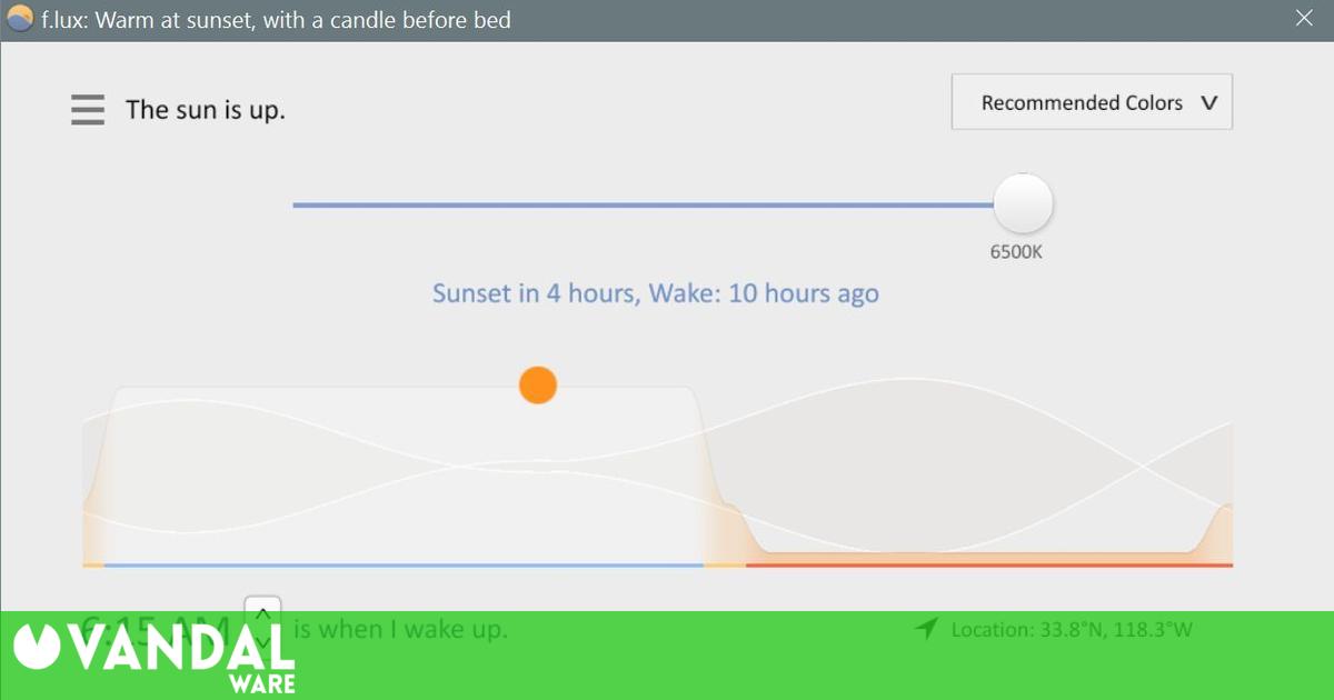 F.lux, el programa que protege tu vista, se mejora para los videojuegos ...