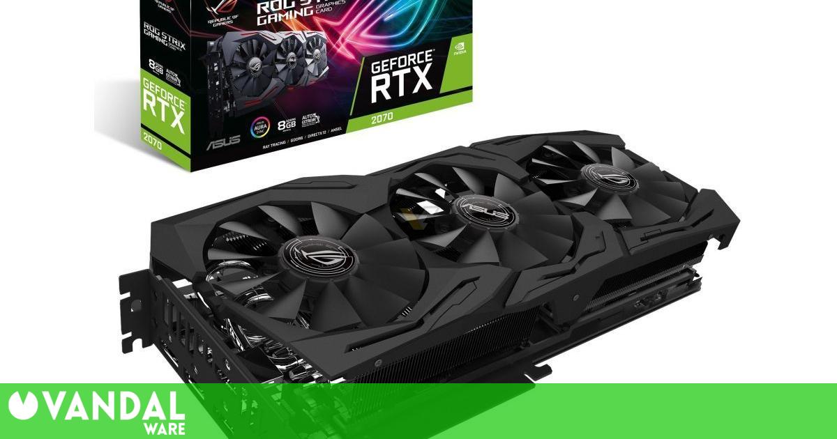 Así serán las RTX 2070 de ASUS - Vandal Ware