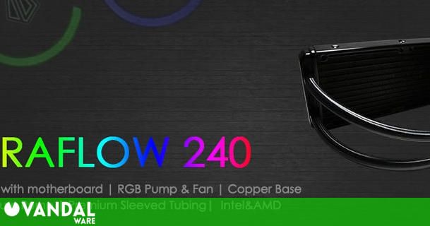 ID-Cooling anuncia AURAFLOW 240, un kit de refrigeración líquida con iluminación LED RGB ...