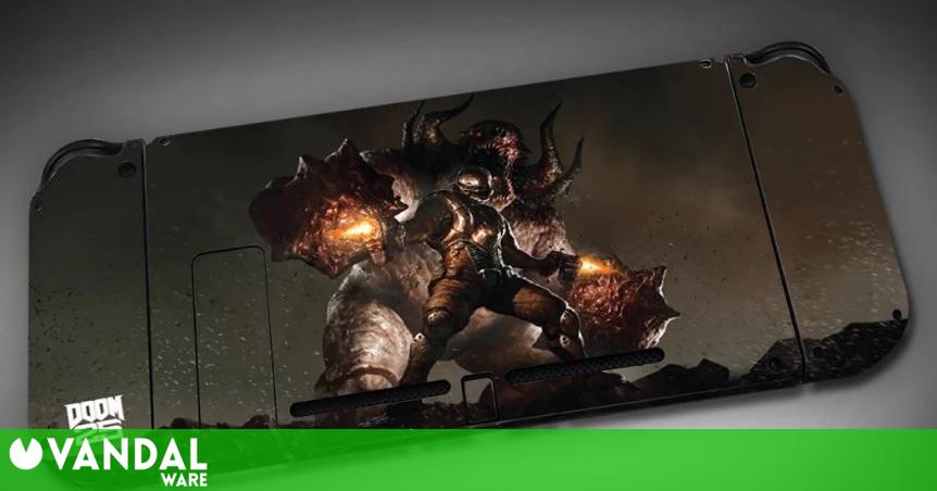 Así es la Nintendo Switch de Doom 3 que ha preparado Bethesda - Vandal Ware