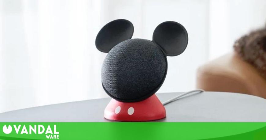 El nuevo soporte para Google Home Mini… le da el aspecto de Mickey ...