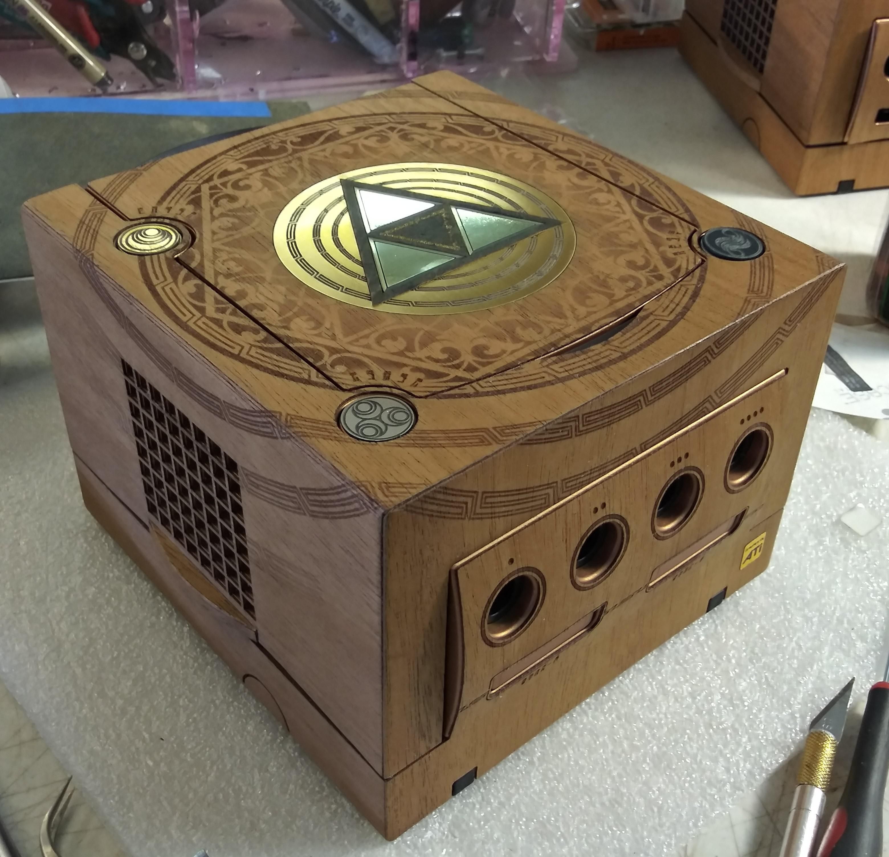 Así es la impresionante GameCube de The Legend of Zelda creada por un ...
